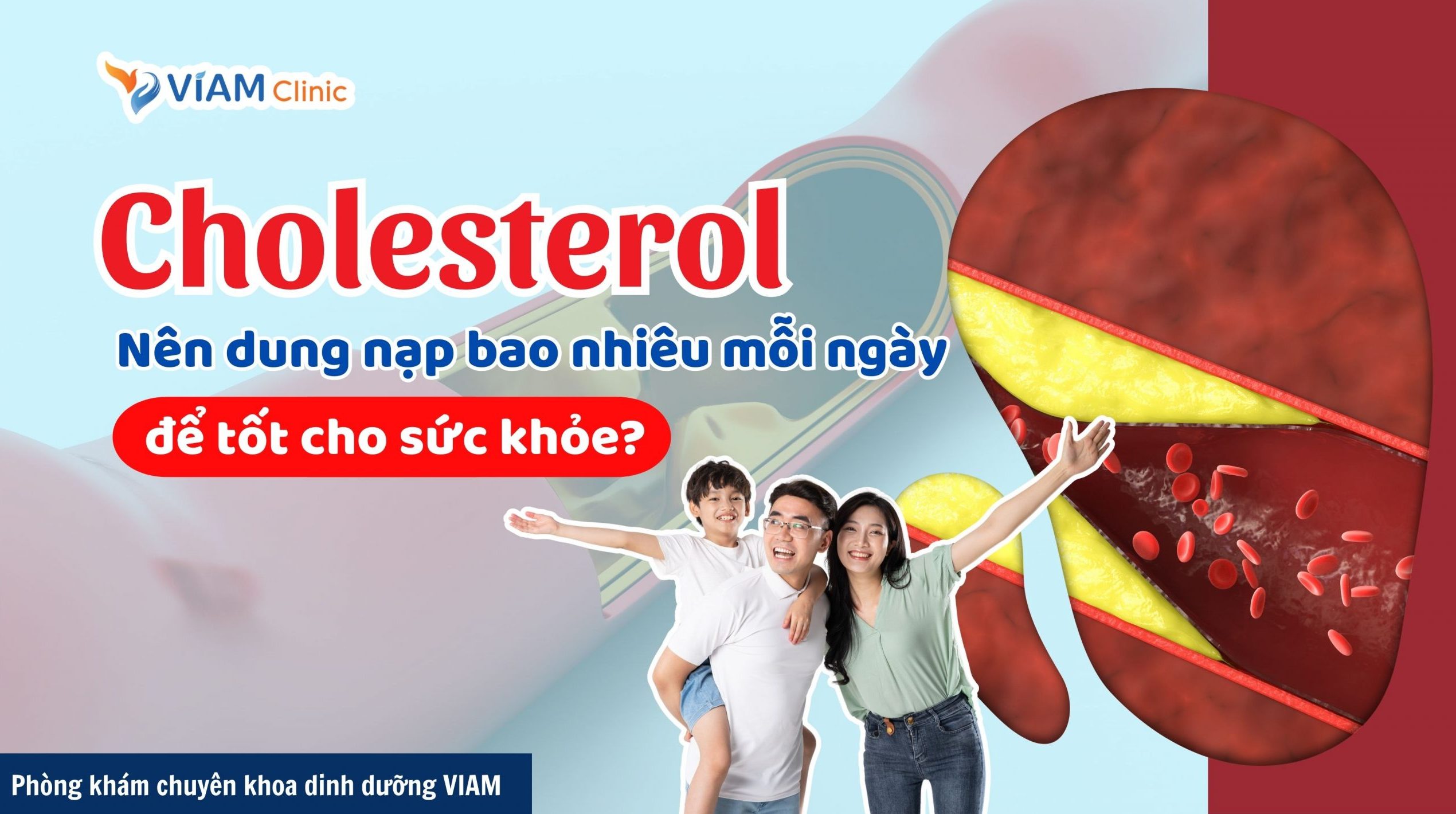 Bao nhiêu cholesterol mỗi ngày là tốt cho sức khỏe? - Viam Clinic